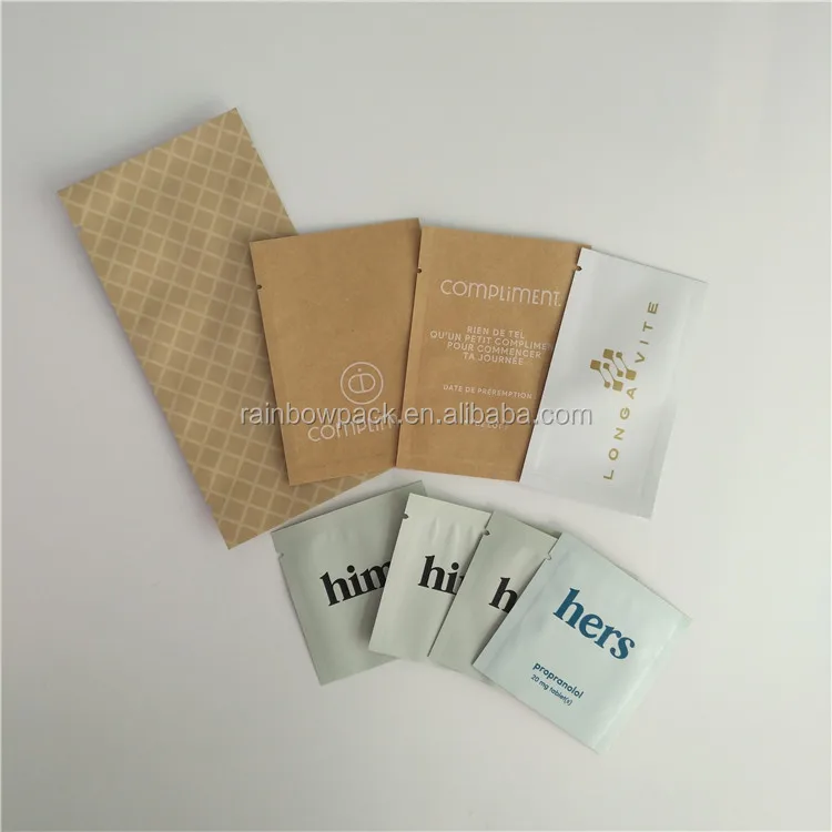 Biodegradable Cosmetic Sachets - Perfect for Sample Packs
