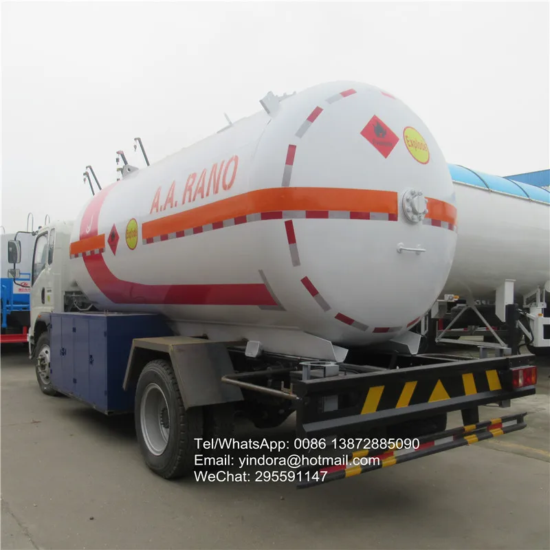 New Liquid Ammonia Tank Container Mobile Gas Metan Refueling Lpg Road ...