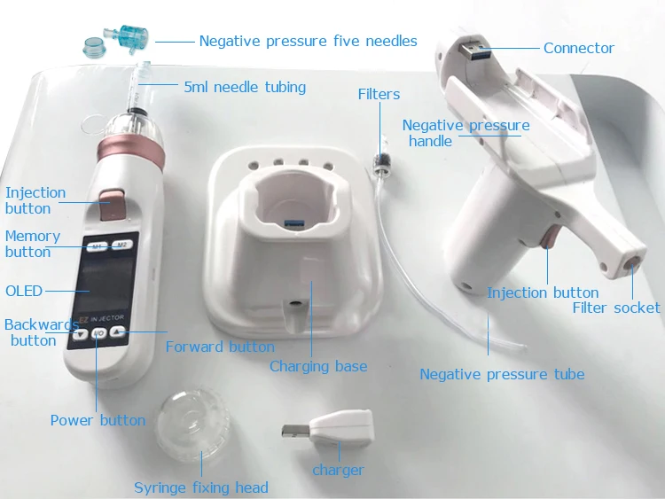 Platelet Rich Plasma Prp Mesotherapy Injection Gun Dr Medical Mesogun ...