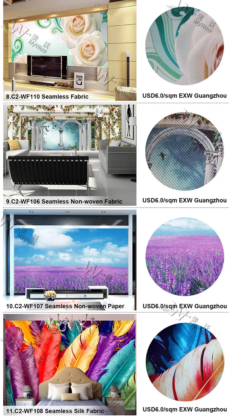 Wholesale 5D Mural Wallpaper - 3D Wall Papers for Living Room