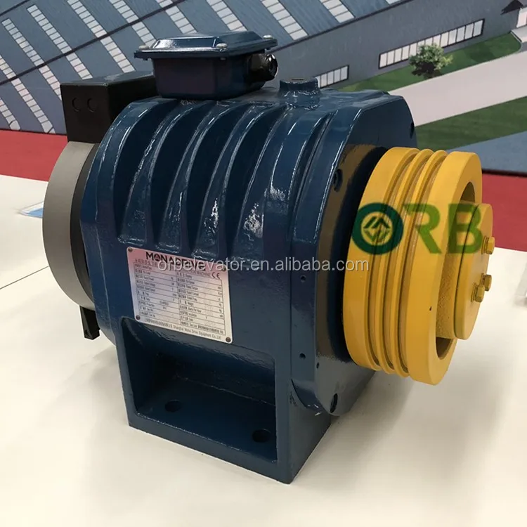 Home Elevator Motor MONA200 - Gearless Traction Machine