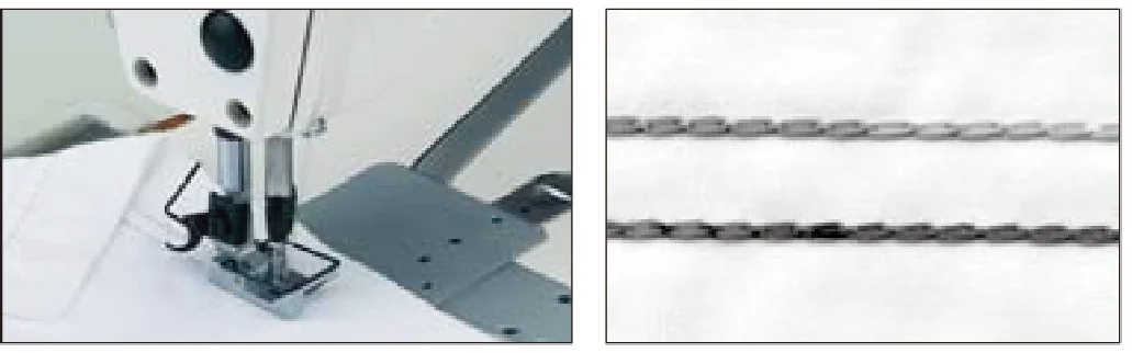 Pa390-3n Flat Bed 3 Needle Chain Stitch Sewing Machine Three Needle ...