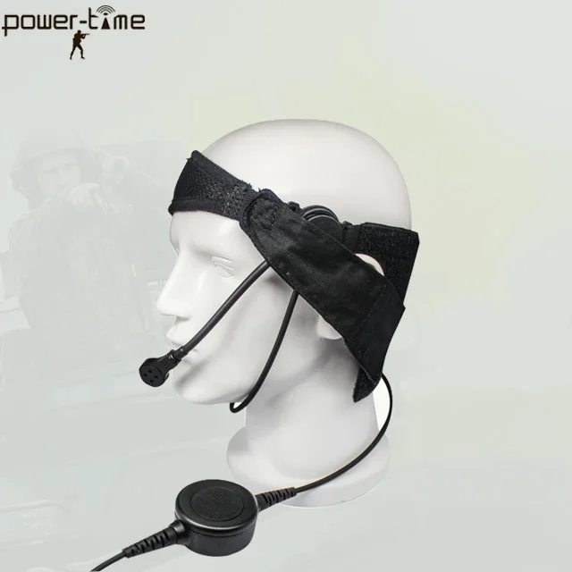 Military Ip67 Waterproof One Ear Tactical Headset With 3 Fixed Belts ...
