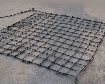 Wire Rope Cargo Net Slings For Marine Use / Impa 232156 232157 - Buy ...