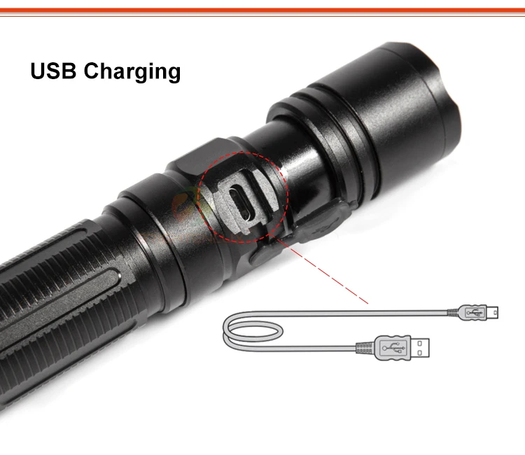 Brightenlux 2019 New Smart Ce Rohs Aluminum Power Style Zoom 10w T6 Led ...