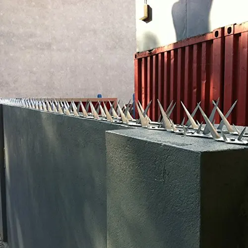 Factory Security Barbed Fencing Shark Tooth Medium Sized Anti-climb ...