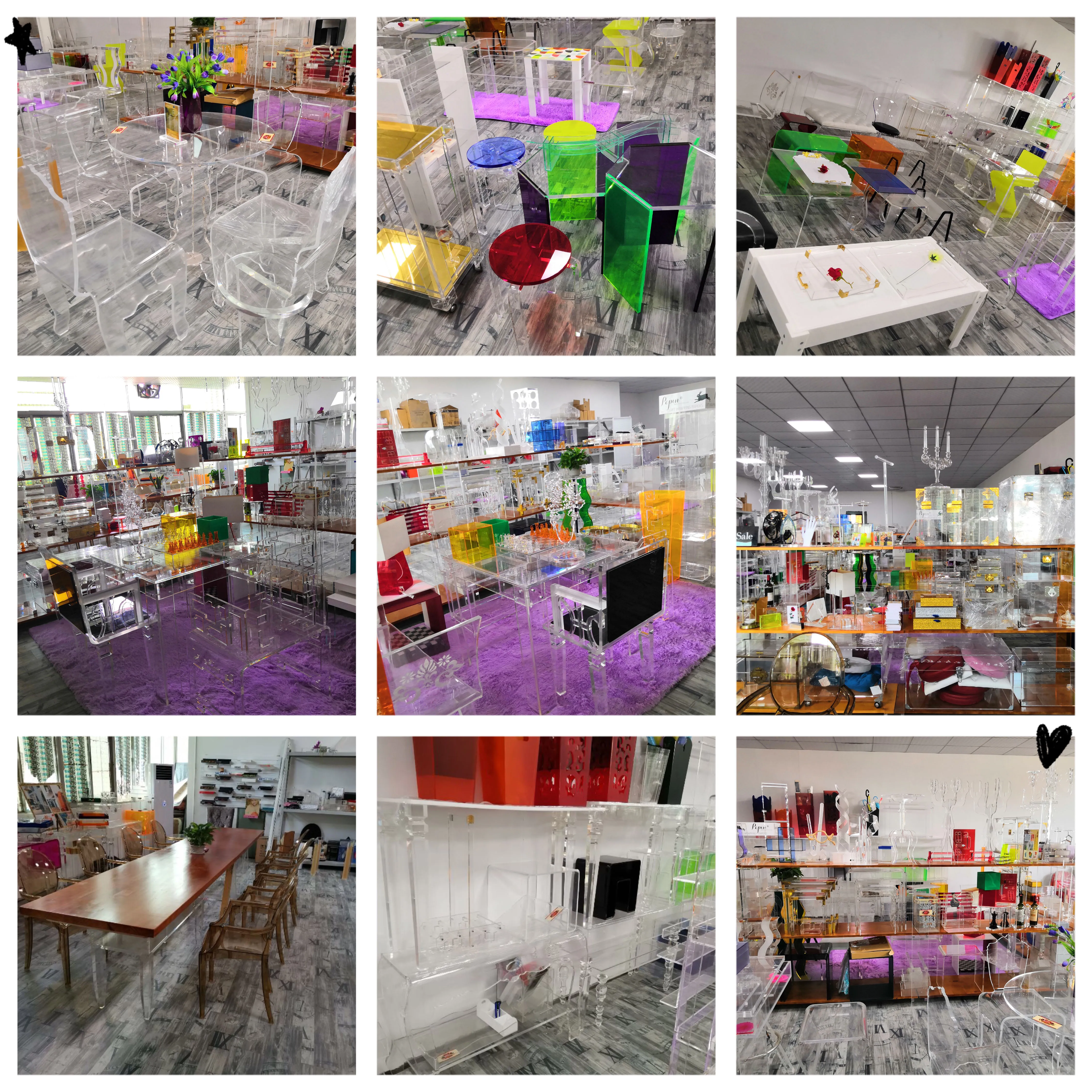 White And Clear Acrylic Lucite 2-drawer Vanity Dressing Table/wardrobe ...