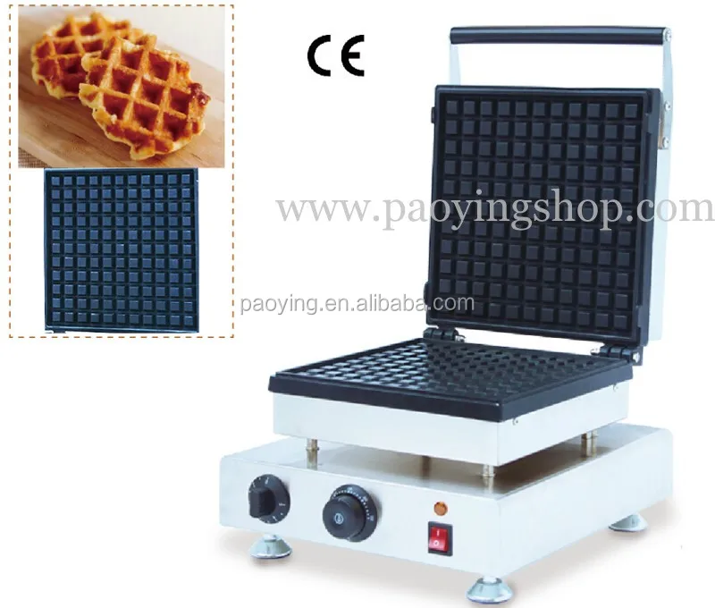 Commercial Use Non-stick 110v 220v Electric 26.5cm 1 Slice Belgium ...