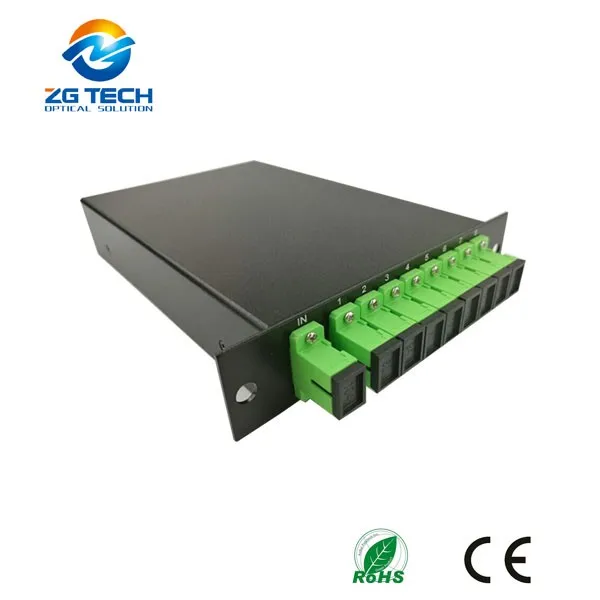 Ftth 1x64 Fiber Optic Plc Splitter With Sc/apc Or Sc/upc Connector Abs ...