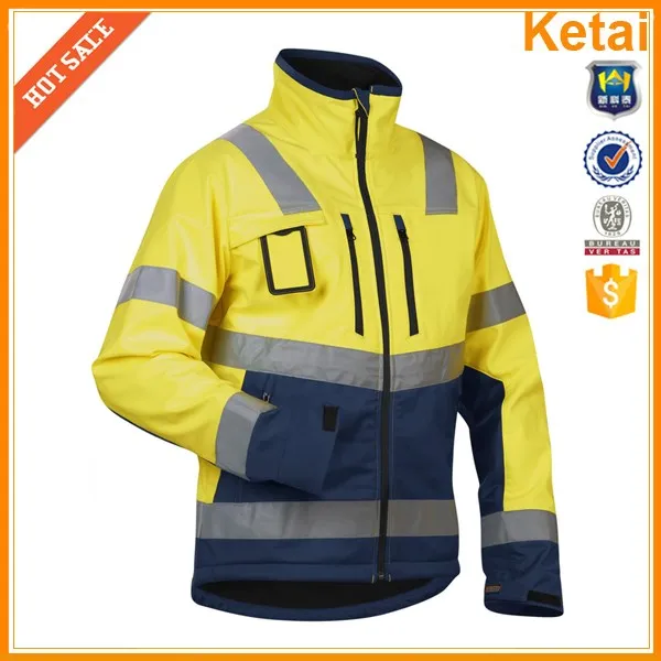 Red Jacket Workwear Hi-vis Reflective/safety Warm Flight Jacket - Buy ...