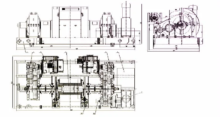 Api Standard Premium Quality Drawworks for Drilling Rig