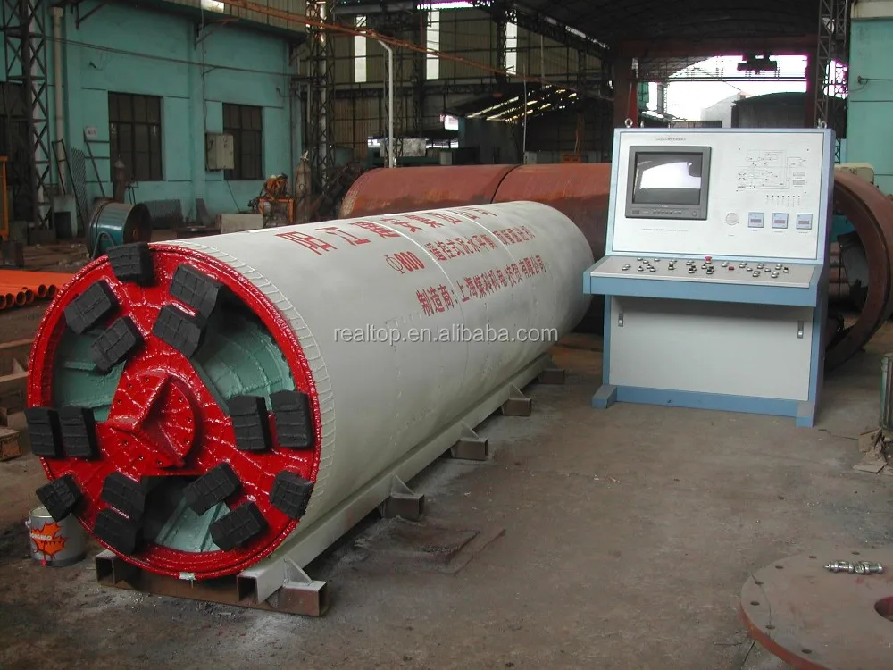 Micro tunnel boring machine ID800 mm, pipe jacking machine, TBM ...