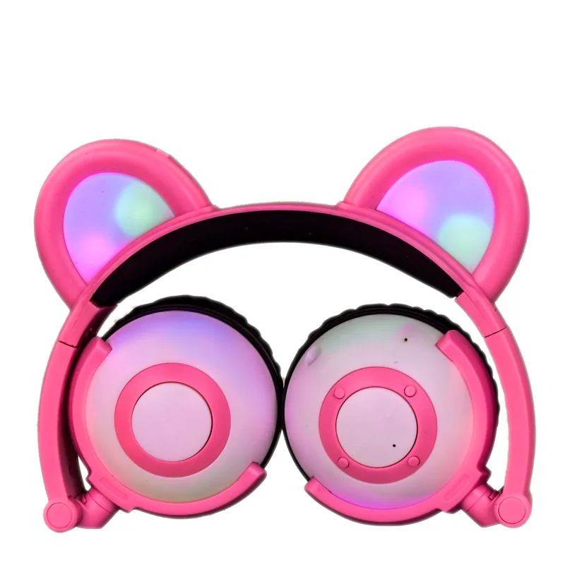Cute Wireless Bear Headsets - Panda Headphones for Kids