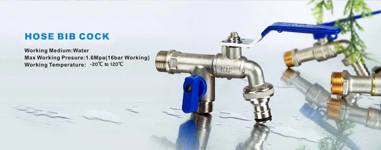 Taizhou Factory Lockable Hose Bib Cock Chrome Safety Garden Water Tap ...