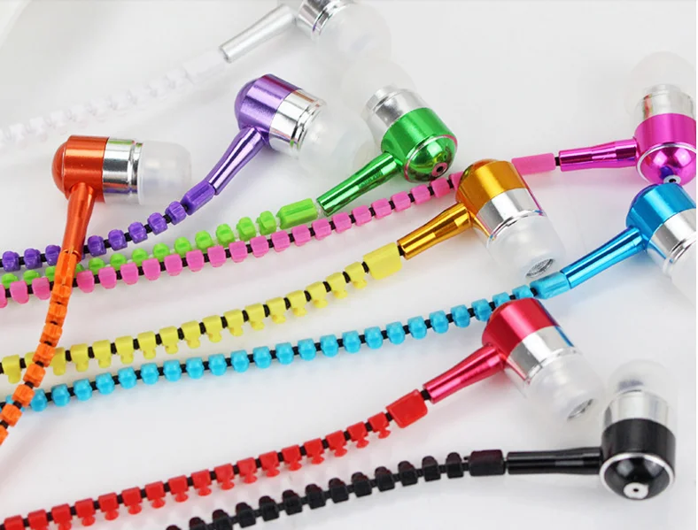 Funny Earphones Red Blue Green Pink Color Changing Earphones For Phone ...