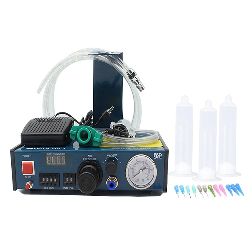 Ft-982 Semi-automatic Liquid Silicone Dispensing Machine With Foot Type ...