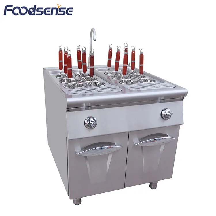 Stainless Steel Commercial Automatic Counter Top Gas Pasta Cooker With ...