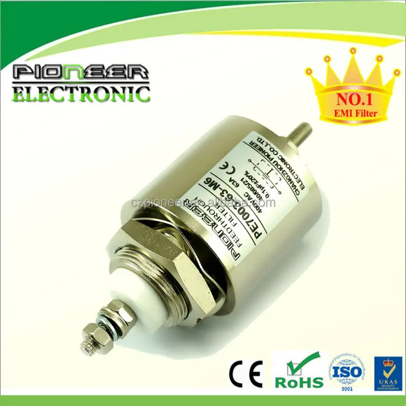 Pe7003-63-m6 1~250a Feedthrough Emi Line Filter For Shieding - Buy Emi ...