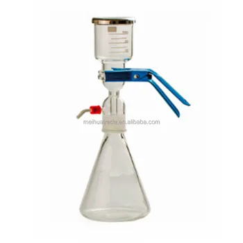 Lab Solvent Filtration Apparatus With Membrane Filter And Vacuum Pump ...