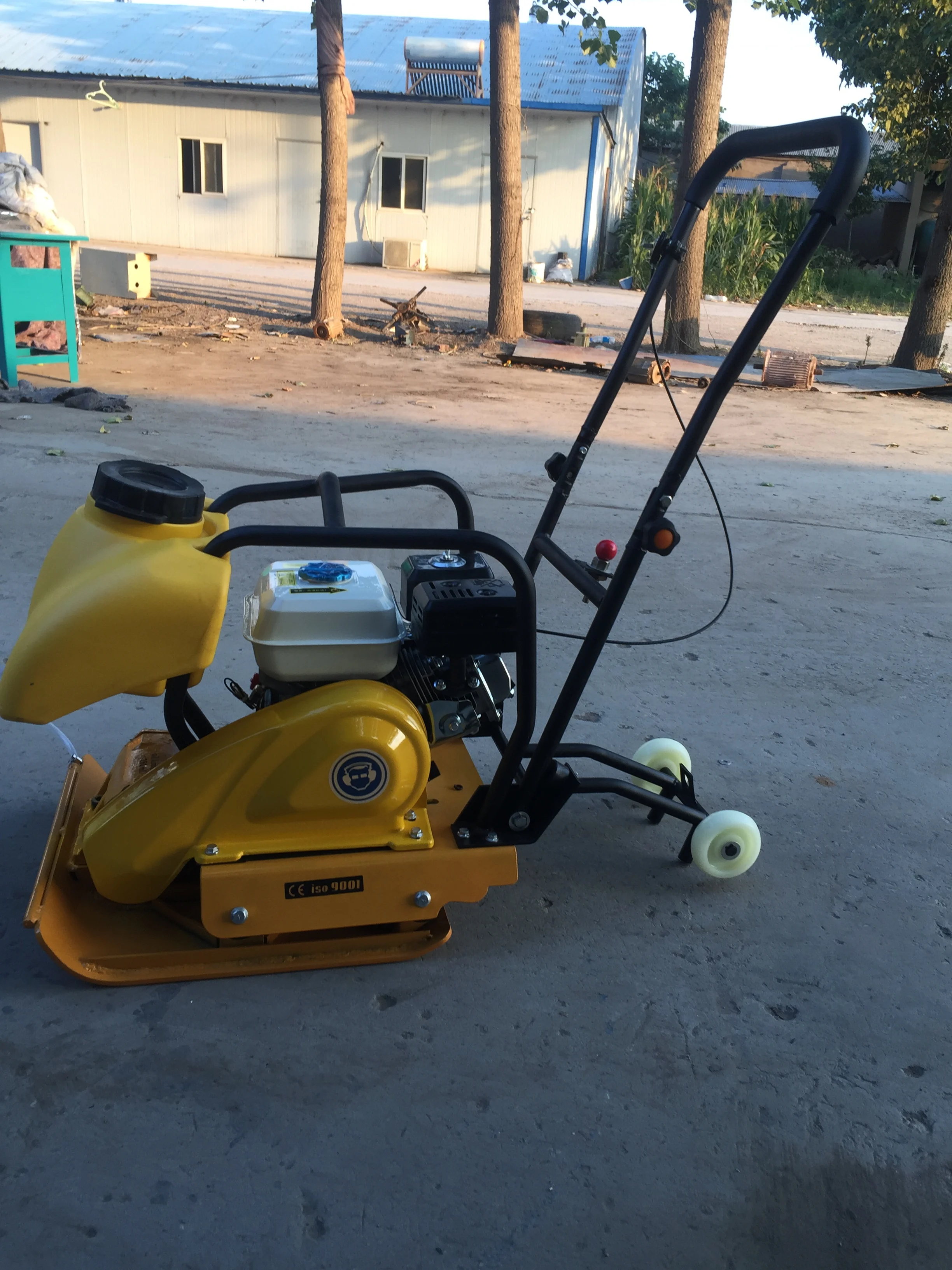 Small Vibratory Plate Compactor Machine - Buy Small Vibratory Plate ...