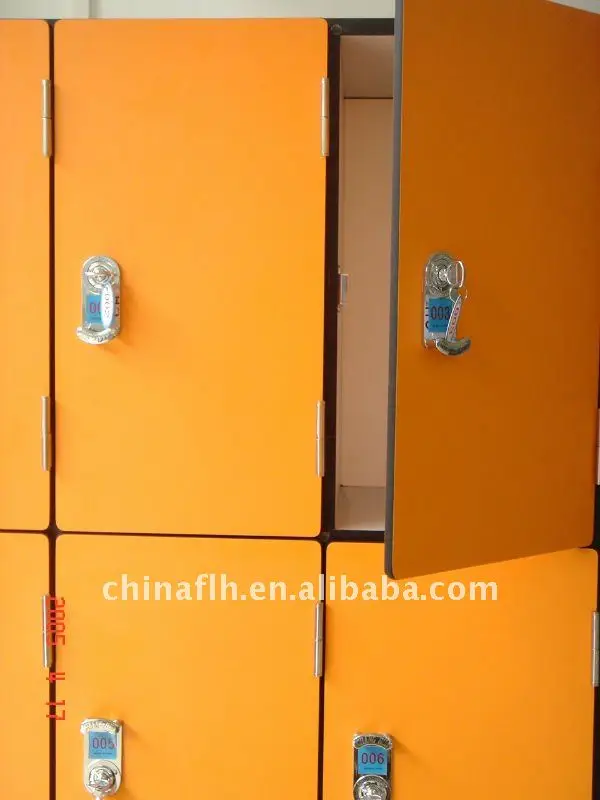 Panel CDF kabinet papan fenolik loker aman lemari dinding HPL laminasi ...