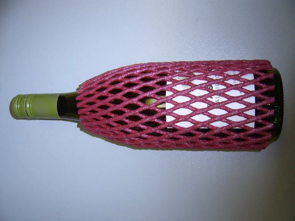 Wine Bottle Protective Packaging Sleeve Net - Buy Bottle Foam Sleeve ...