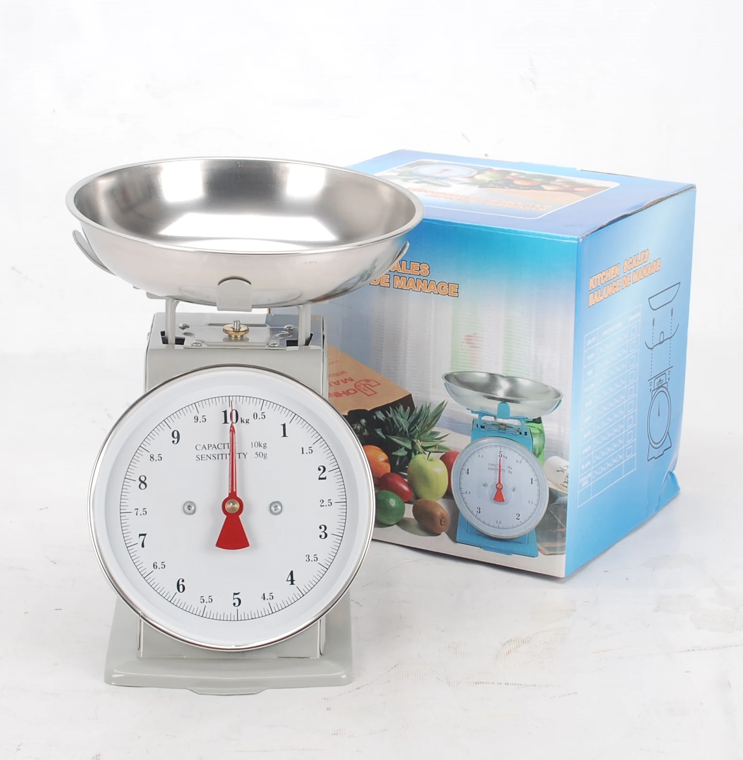 1kg 2kg 3kg 5kg 10kg Portable Dial Spring Platform Balance Scale - Buy ...
