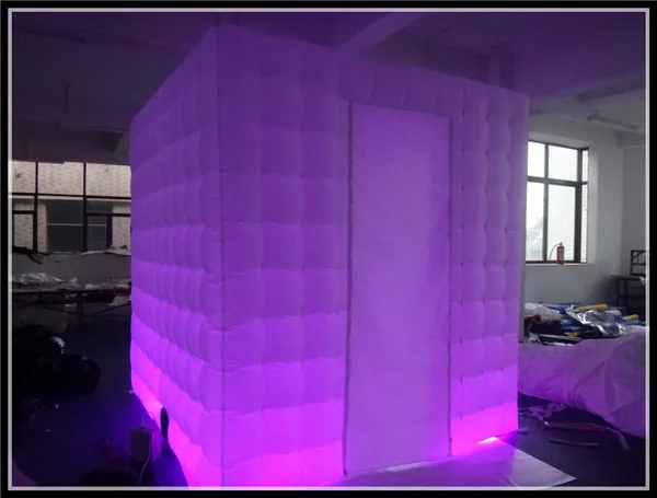 Portable Inflatable Led Photo Booth Open Air Blow Up Booth Cute ...