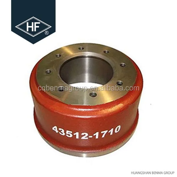 Heavy Duty Truck Brake Drum OEM 43512-37110 for Hino