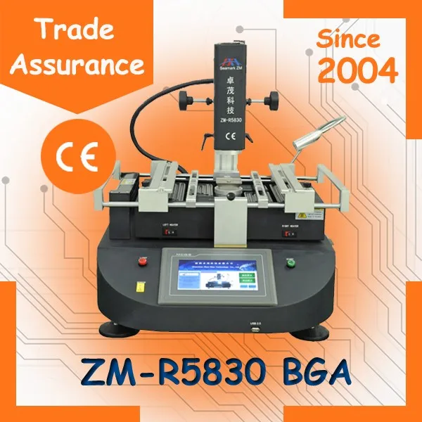 Smt Line Bga Rework System Zm-r5830 Motherboard Bga Chip Repairing ...