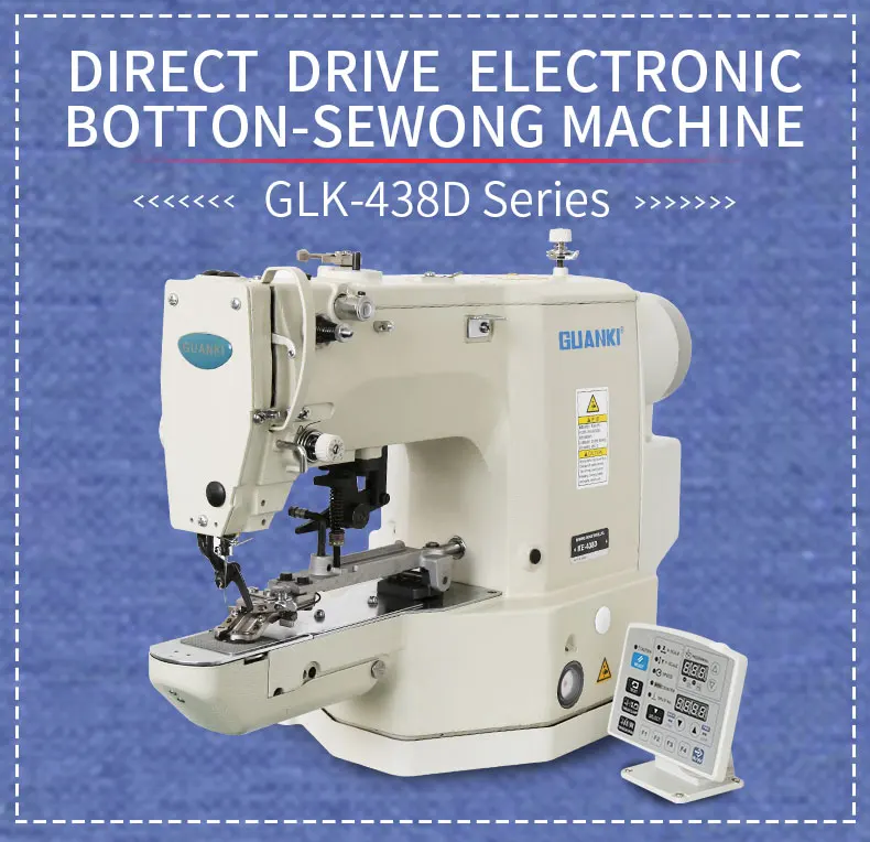 Guanki Electronic Industrial Clothing Button Sewing Machine For Shirt ...