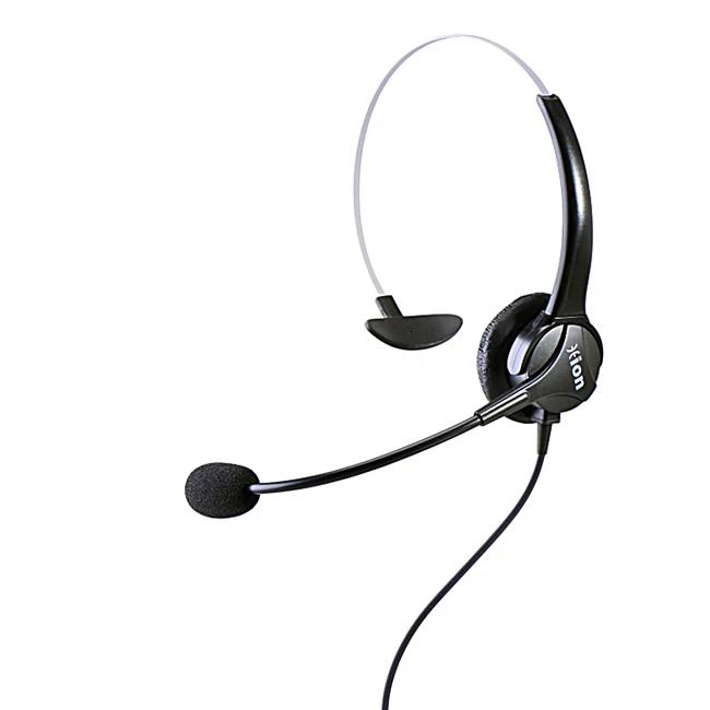 Noise Cancelling Binaural Call Center Headset for Telemarketing