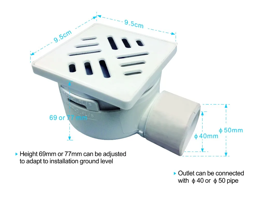 Plastic Floor Drain - Buy Plastic Floor Drain,Floor Drain,Drain Product ...