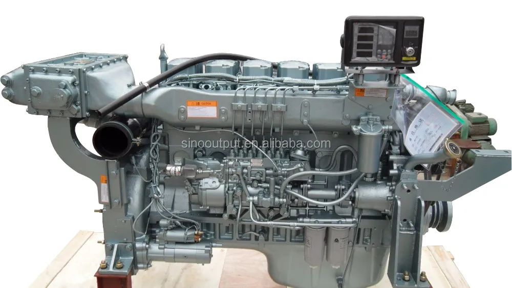 Weichai WP 12 Marine Motor Marine Diesel Engine with Low Fuel ...