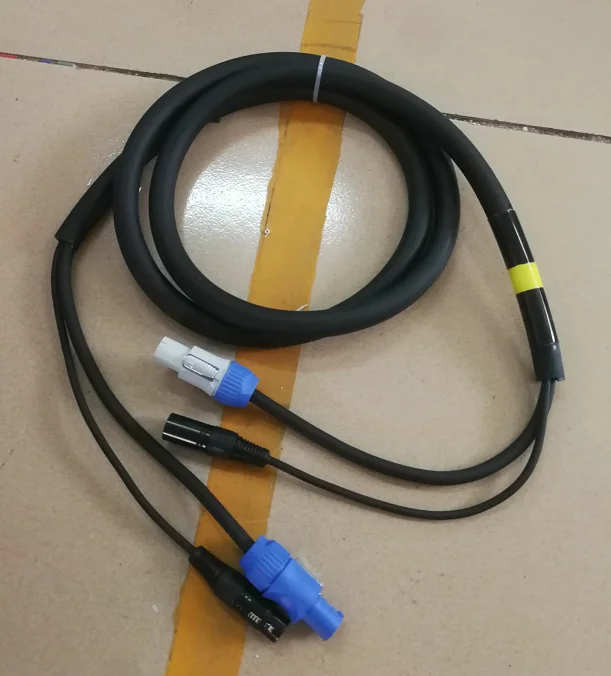 4 Way Ethercon Snake Cable with CAT5 Cat5e CAT6 Connectors