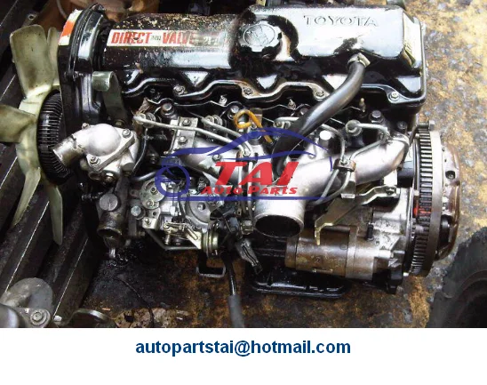 Used Japan Original Complete 1kz 1kd 1hz 2kd Diesel Engine With ...