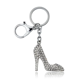 Rhinestone High Heel Shoe Keychain - Buy High Heel Shoe Keychain ...