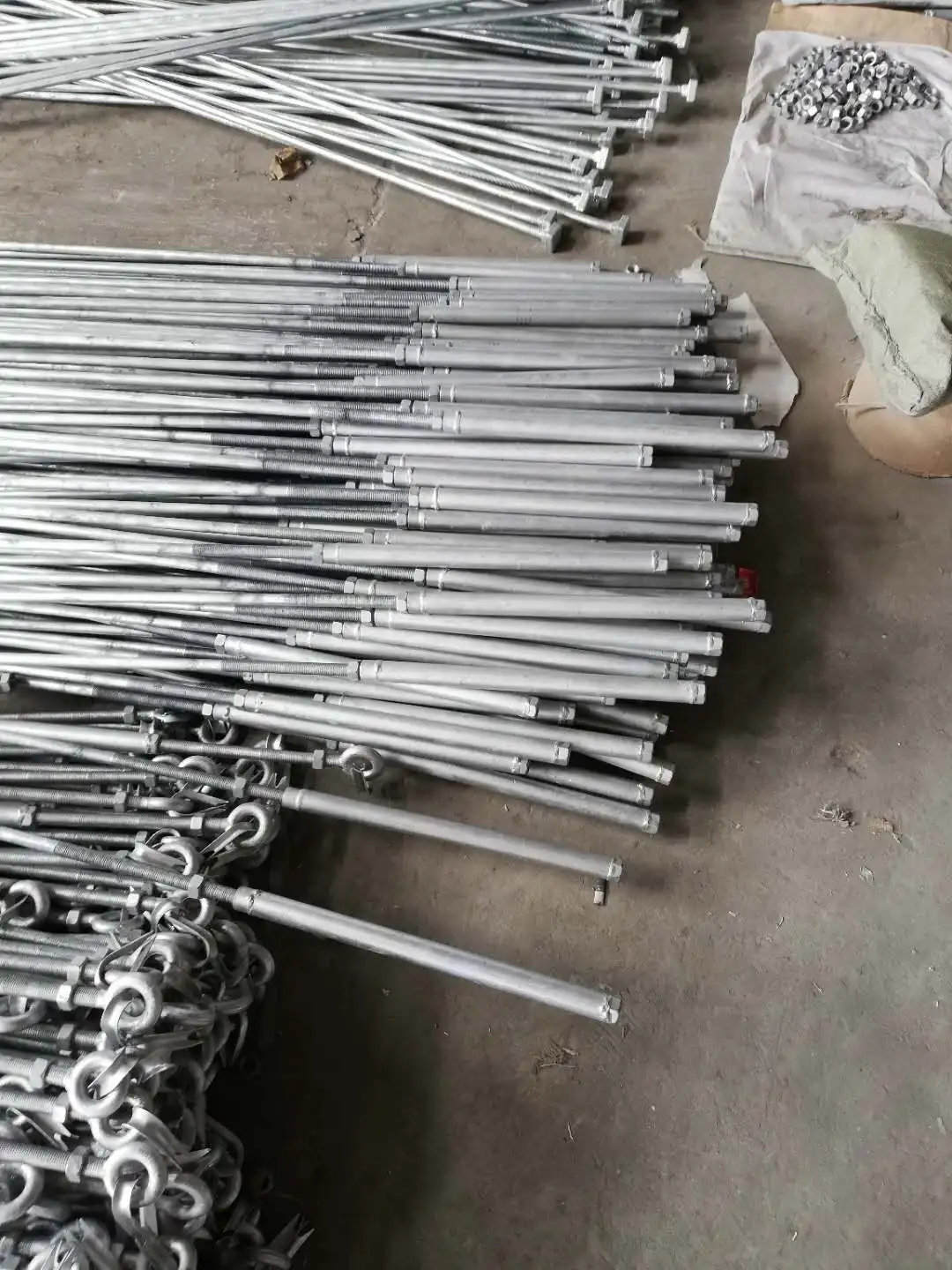 Sag Rod with Turnbuckle - Tube Type Stay Rod for Cable Ground Hardware