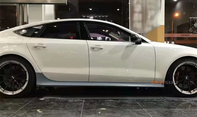 Audi A7 Body Kit Side Skirt PP RS7 S7 2006 2010 2016 2017