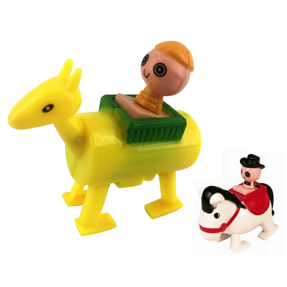 Mini Plastic Cute Dog Elephant Sheep Animals Wind Up Horse Toys - Buy ...