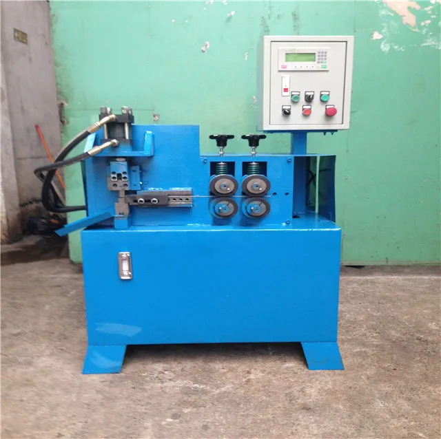 Steel Wire Straightening and Cutting Machine - 26 Rollers