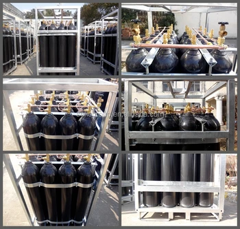 40liter 150bar Nitrogen Gas Cylinder Rack - Buy Cylinder Rack,Gas ...
