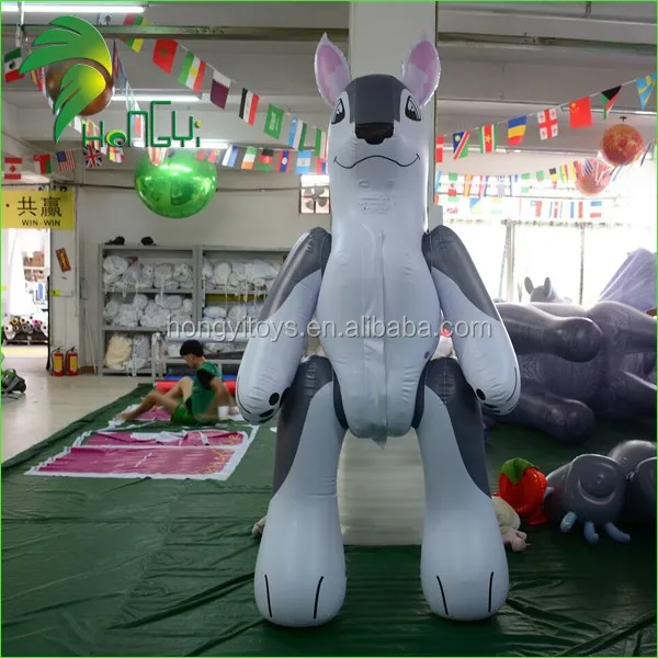 Inflatable Husky Suit: Double Layer PVC Costume by Hongyi