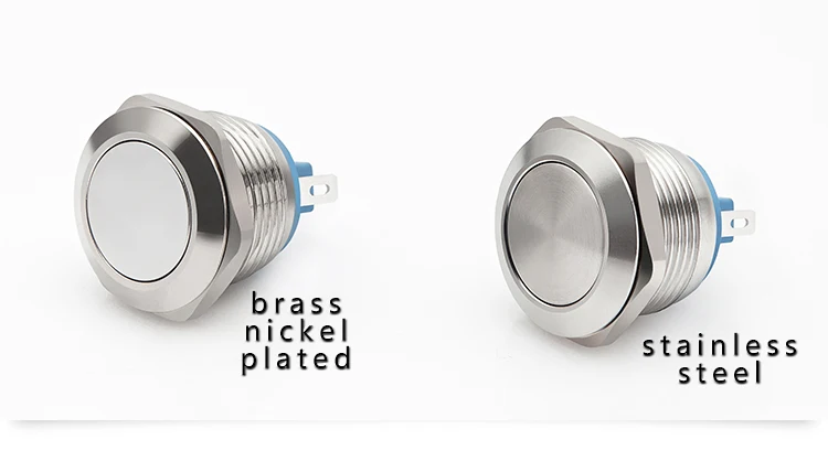 Stainless Steel Push Button Switch for Electrical Toys