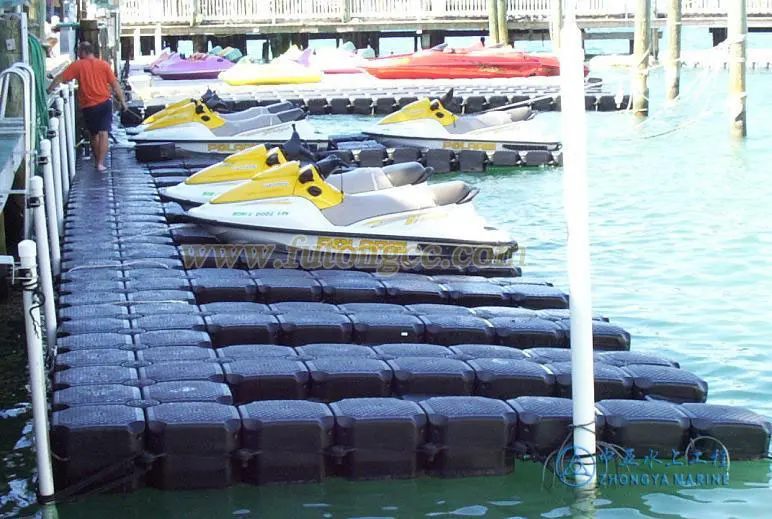 Floating Jet Ski Dock Pontoon Floats - Modular & Durable