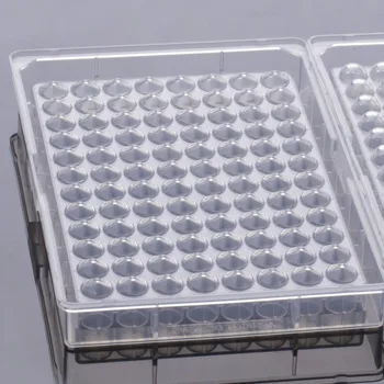 96 Round V-bottom Deep Well Plates -sbs Standard-pp Material - Buy Deep ...