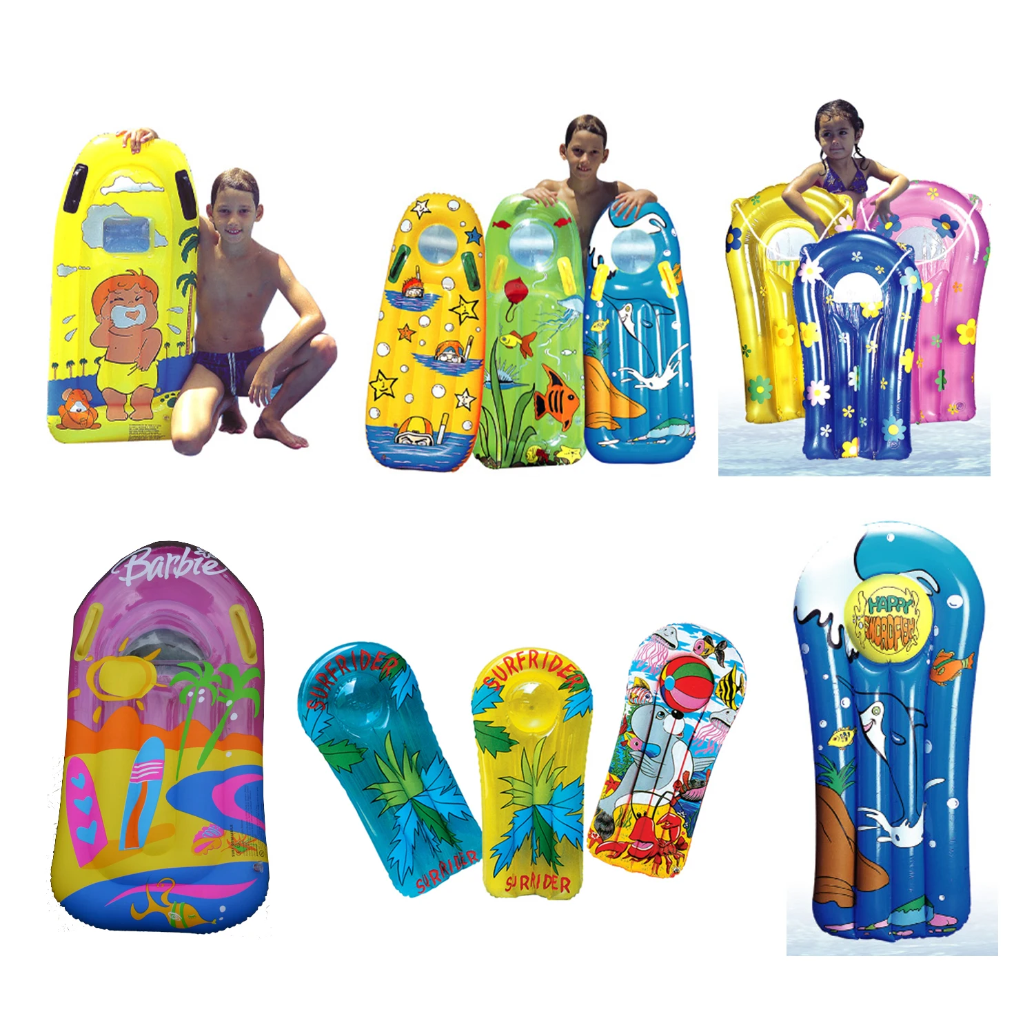 Swimming Pool Inflatable Surf Rider Pool Raft Joy Surfboard - Buy ...