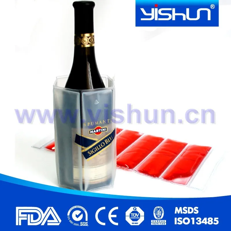 Custom Reusable Gel Ice Pack 6 Pack Beer Cooler Bag Wine Bag Large ...