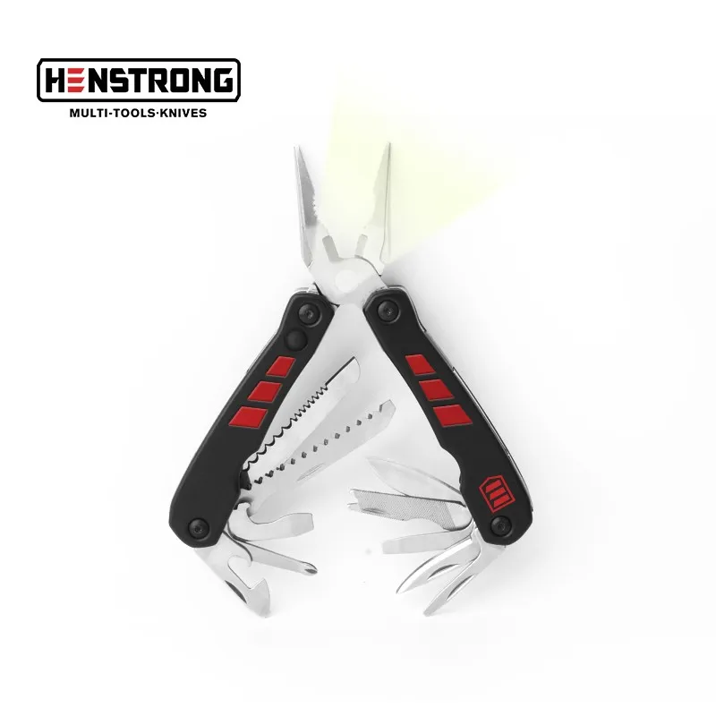 2cr Stainless Steel Multi Pliers with LED Flashlight