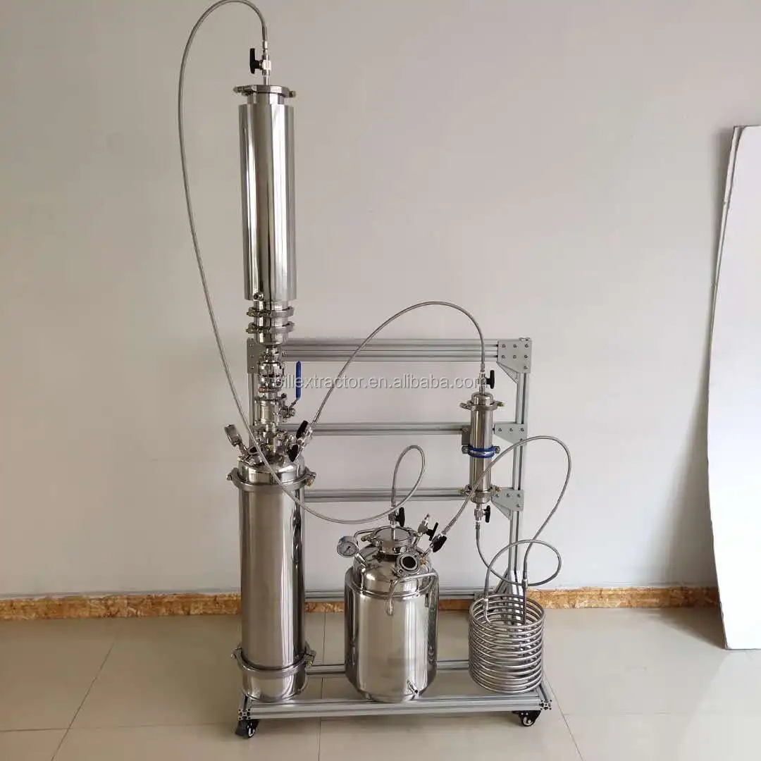 Dewax Bho Closed Loop Extractor 5lb 10lb 100lb Jacket Solvent Tanks ...